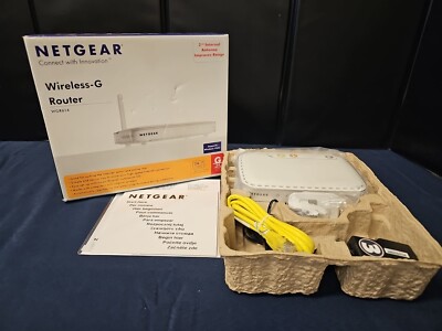 Netgear Router WGR614 Wireless-G 4-Port 10/100 54MBPS Internet WiFi 2 ...