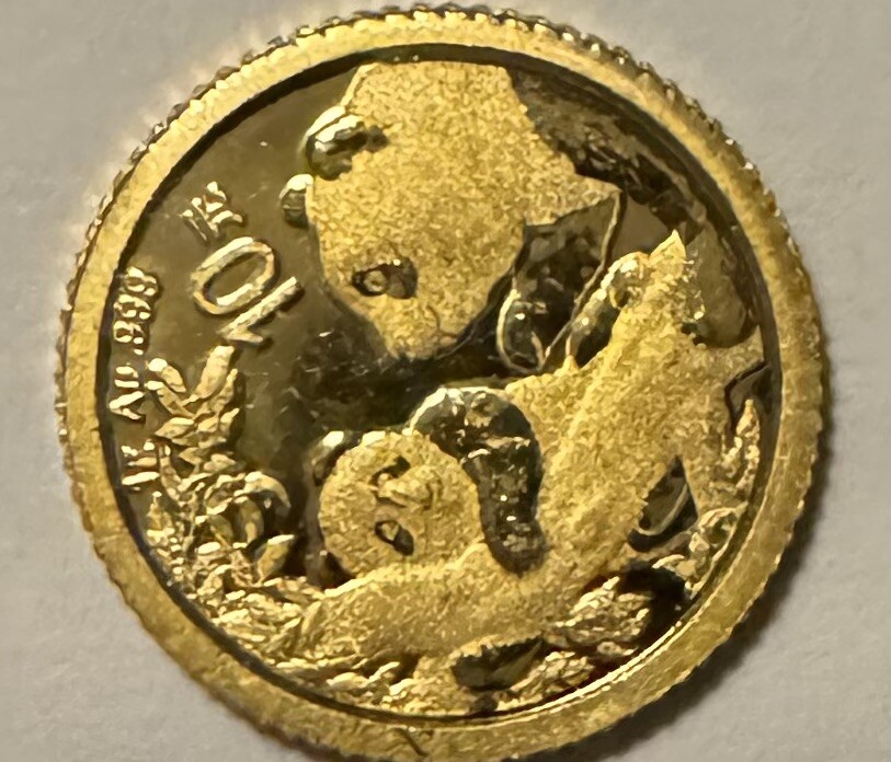 2021 1g Gold Chinese Panda Coin | eBay
