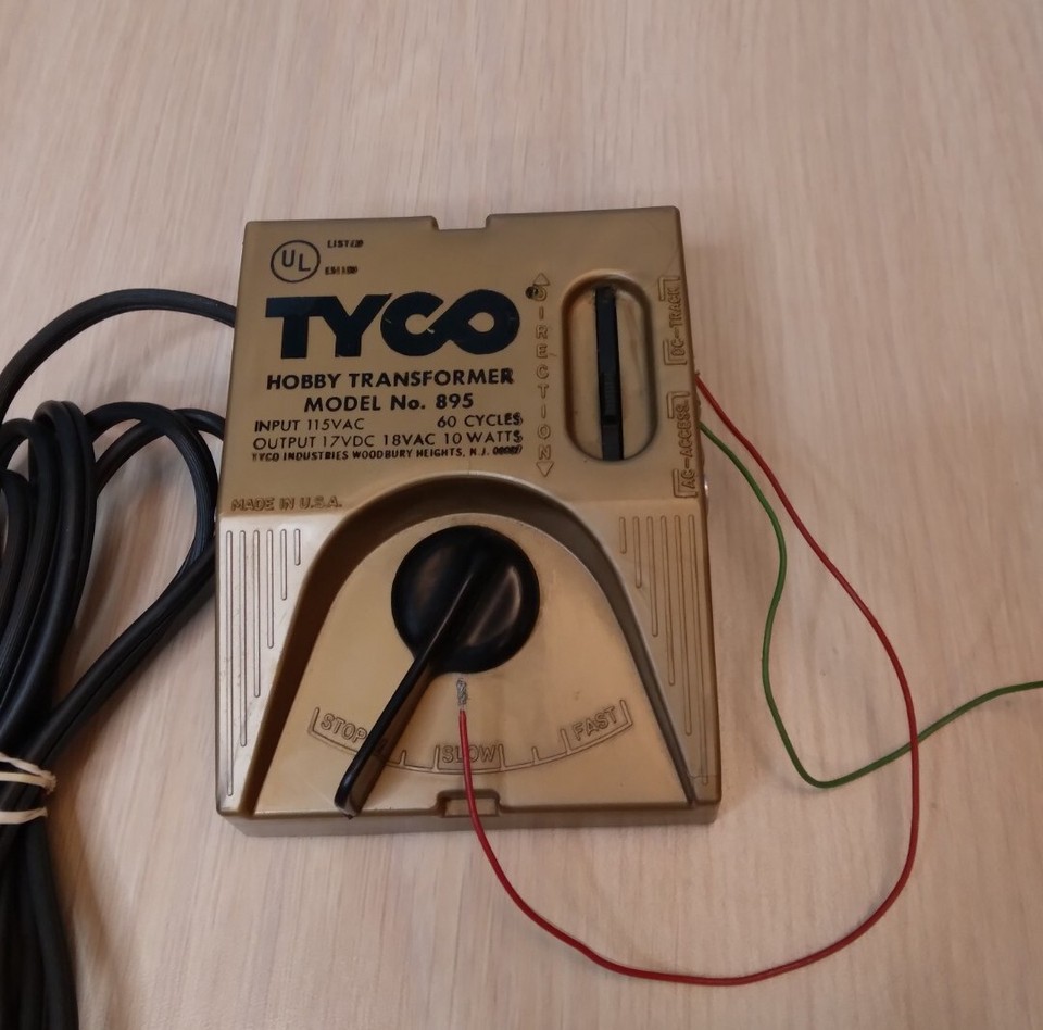 Vintage Tyco Model No 895 Transformer - HO Guage 1/87 Scale Train. | eBay