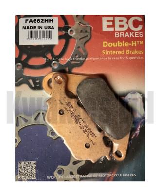 EBC Sintered HH Rear Brake Pads FA662HH for Yamaha YZF-R3 2015-2024 ...