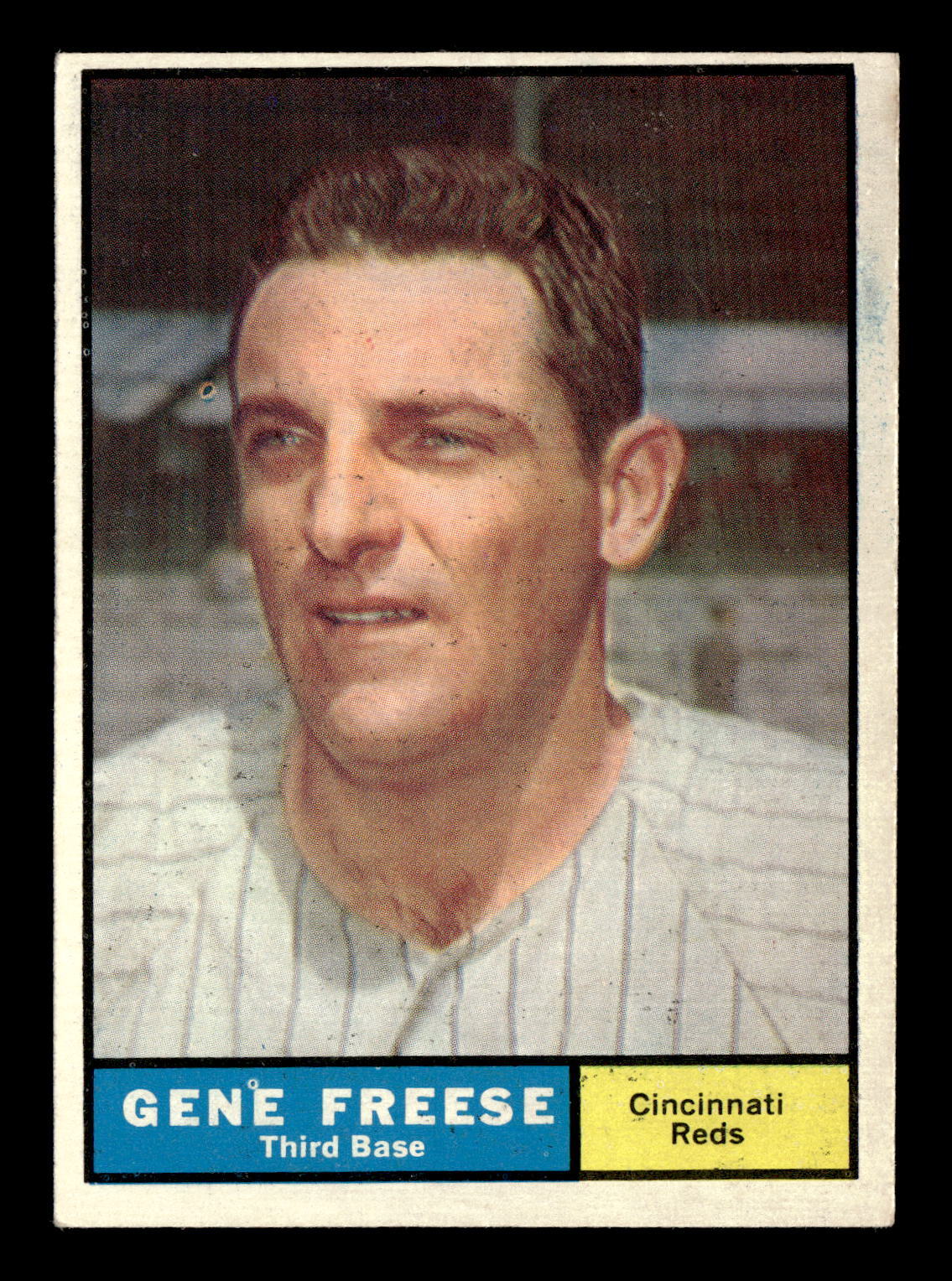 Gene Freese 1961 Topps #175 Cincinnati Reds Vg-Ex | eBay