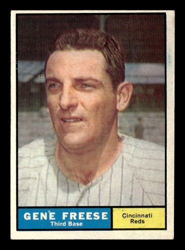 Gene Freese 1961 Topps #175 Cincinnati Reds Vg-Ex | eBay