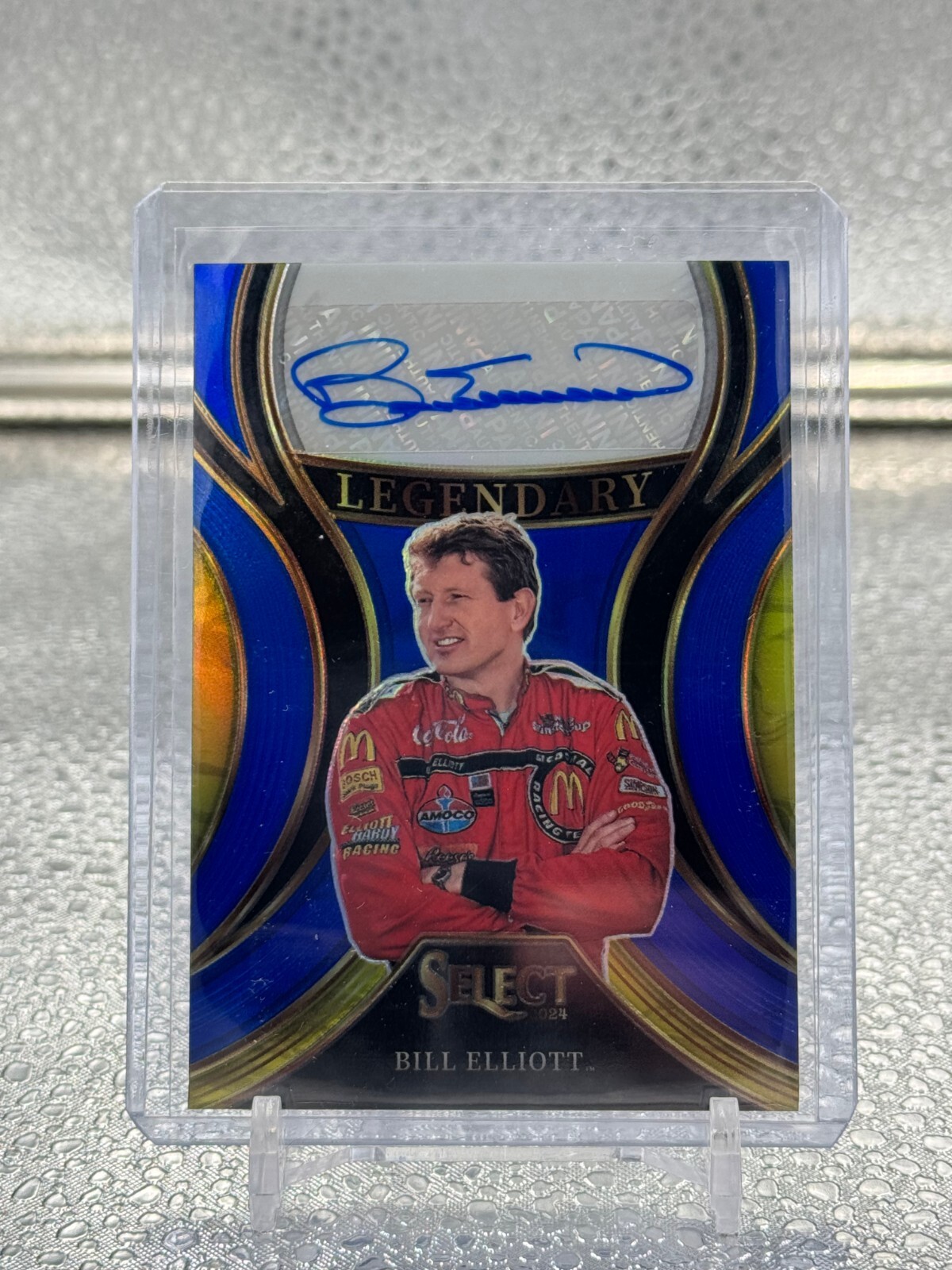 Bill Elliott 2024 Prizm NASCAR #LS-BEL Legendary Signatures - Blue /49 ...