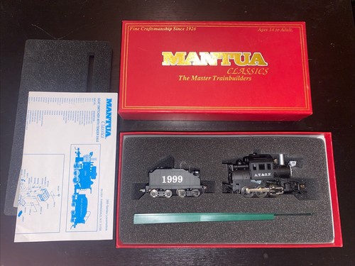 Mantua 389002 HO 0-6-0 Goat Switcher w/ Tender B-7 Santa Fe | eBay