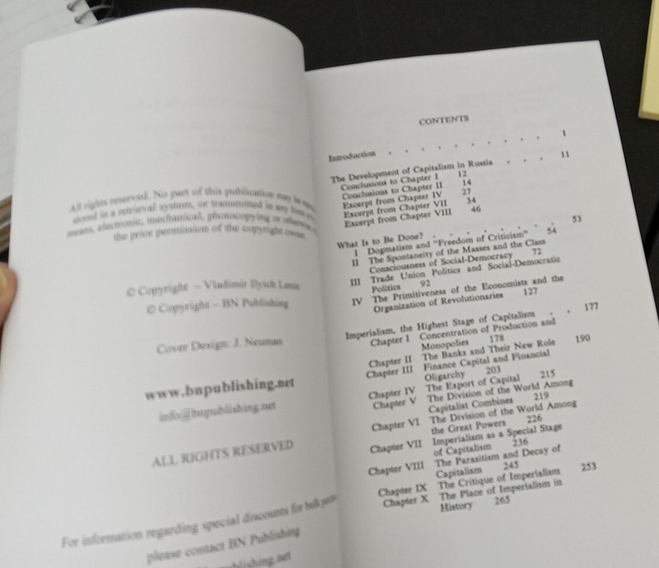 ESSENTIAL WORKS OF LENIN: "WHAT IS TO BE DONE" AND OTHER By Vladimir ...
