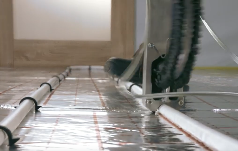 Underfloor Heating Floor Pipe Emplacement Tacker Gun Pipe Staples | eBay UK