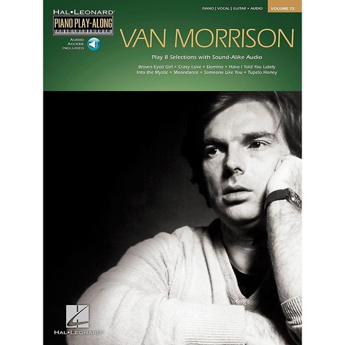 Hal Leonard Van Morrison - Piano Play-Along Volume 72 Book/CD ...