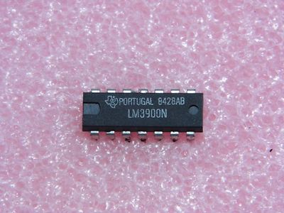 ci LM3900 N ~ ic LM3900N ~ Quad Operational Amplifiers ~ DIP14 (PLA007 ...