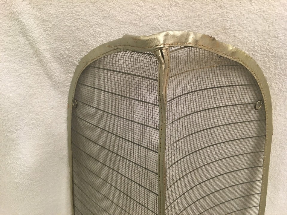 NOS 1937 Dodge D5 radiator grille bug insect screen with fasteners ...