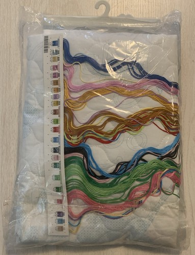 Dimensions Baby Hugs “Coochy Coo” Quilt Stamped Cross Stitch Kit Pat ...