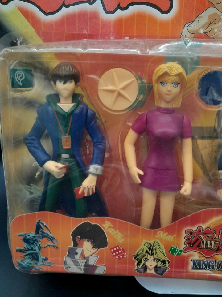 VINTAGE GIFT SET ACTION FIGURES KING OF GAME YU-GI-OH! KO BOOTLEG ...