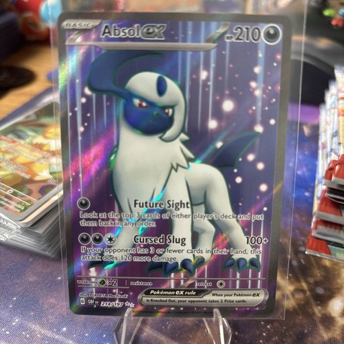 Absol ex (214/197) Full Art Ultra Rare | Pokemon SV03 Obsidian Flames ...