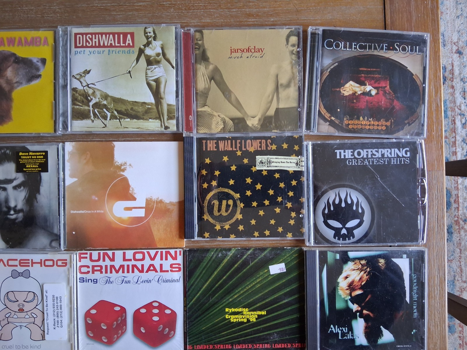 30 CD Lot Alternative Grunge Indie 90s Compact Disc STP Spacehog ...