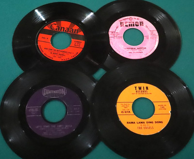 Lot 32 Different Rare / Scarce/Obscure 45 rpm Discs Varied Labels ...