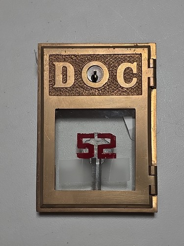 Yale & Towne Lock DOC Canada Post Office Box Door Circa 1890 | eBay