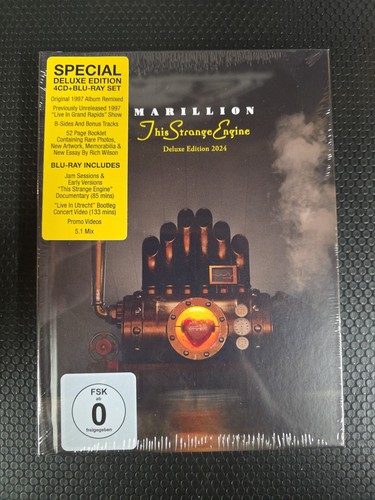 Marillion This Strange Engine (4xCD) Deluxe Box Set with Blu-ray | eBay