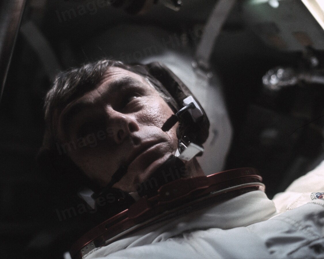8x10 Print NASA Apollo 17 Gene Cernan Command Module Pilot 1972 #GCAA ...