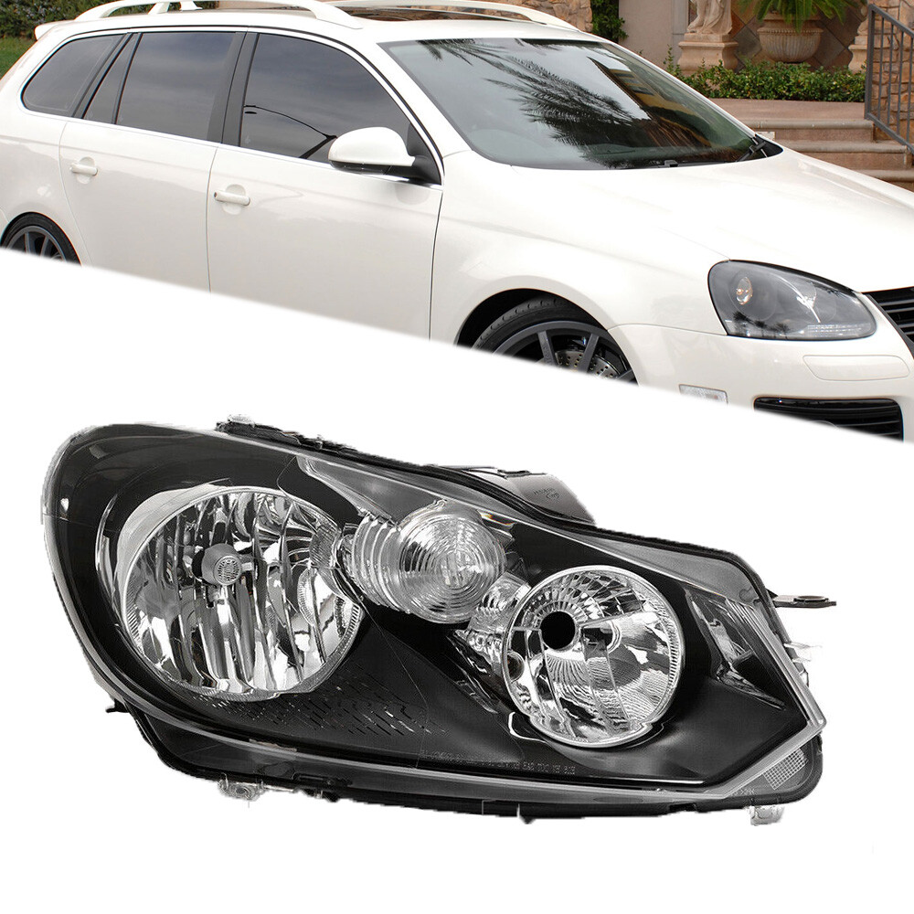 Headlight For 2010-2014 VW Golf/Jetta Sportwagen(MK6) Right Halogen ...