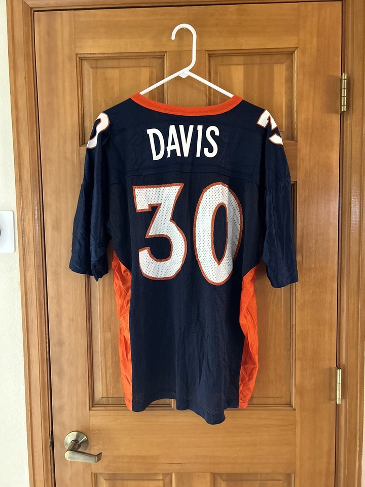 Vintage Champion Terrell Davis Denver Broncos NFL Football Jersey Sz 48 ...