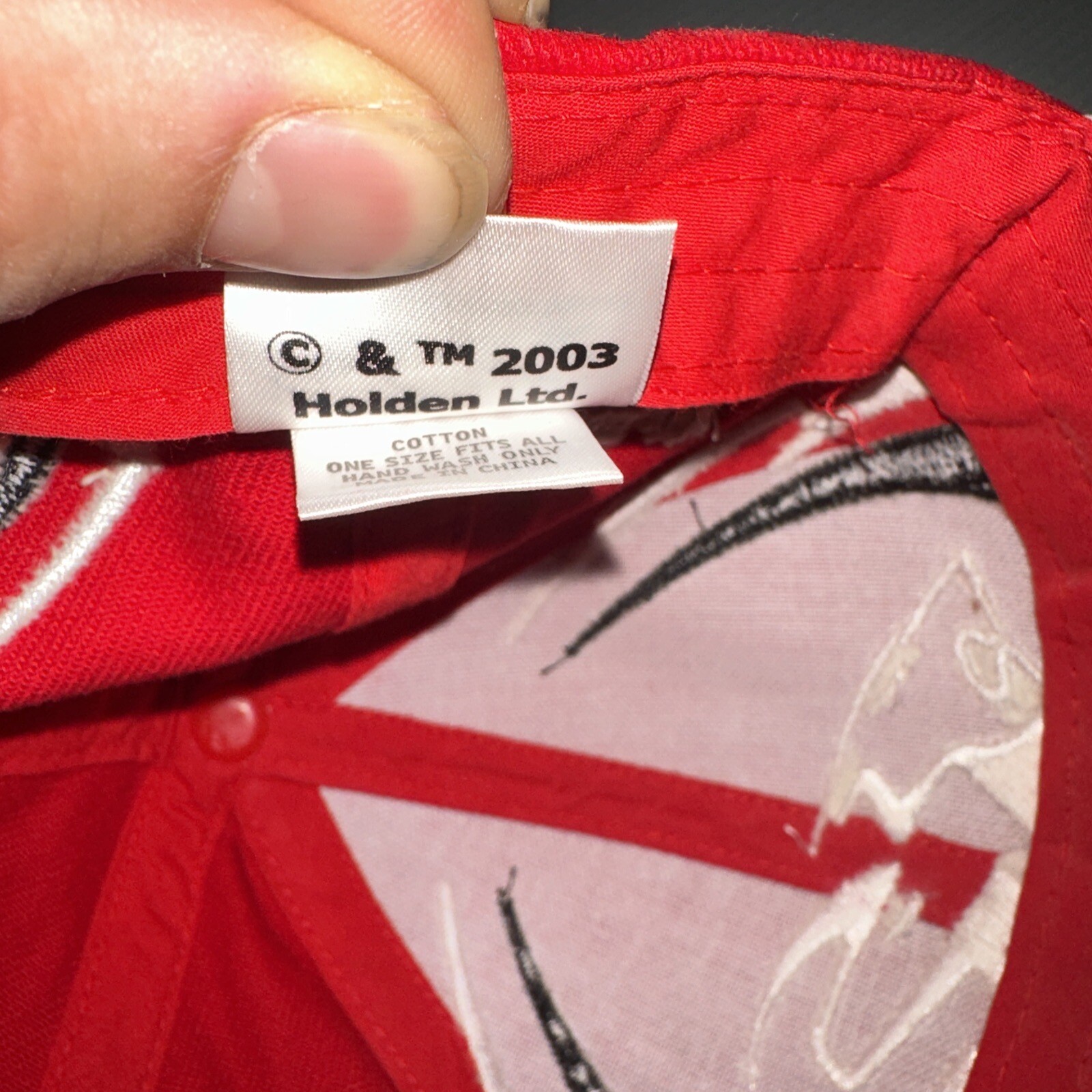 2003 HSV HRT Holden Racing Team Hat Mens Red Cap Skai… - Gem