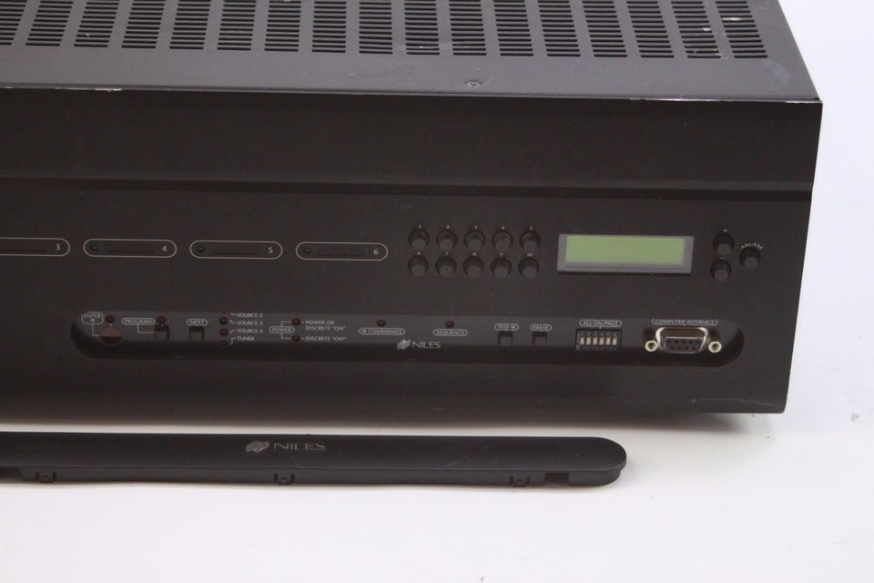 Niles ZR-4630 4-Src/6-Room 360W Power Amp/AM-FM Receiver As Is READ ...