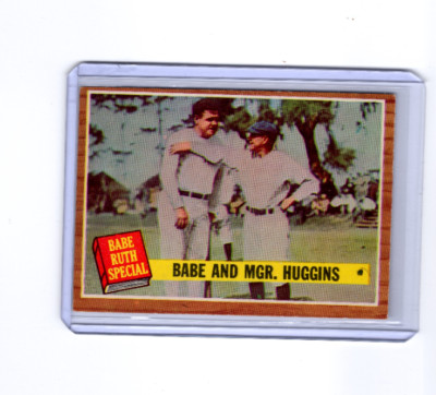 1962 Topps Babe Ruth and Mgr. Huggins New York Yankees #137 ⭐️💥🎯 EX | eBay