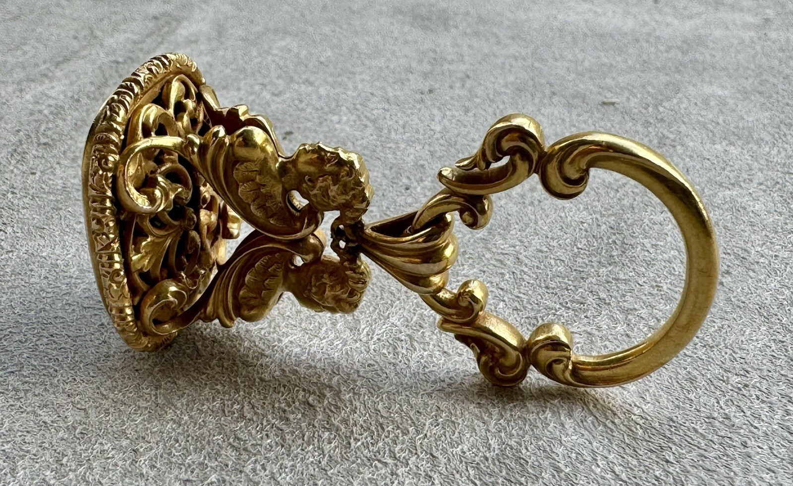 Carter Gough & Co Art Nouveau 14k Gold Nephrite Jade Fob | eBay