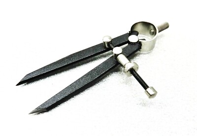 Dividers Flat Leg Compass Divider Tool 4" Spring Gauge Measuring Design ...