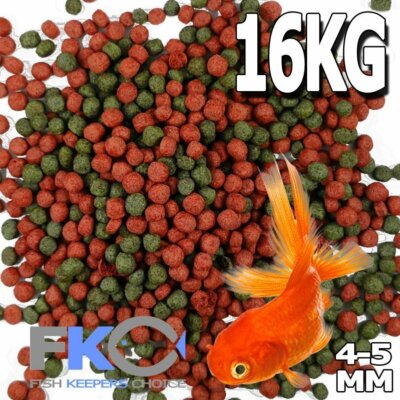 FKC Premium Bulk Goldfish Koi Tropical Floating Pond Fish Food Pellet 4 ...