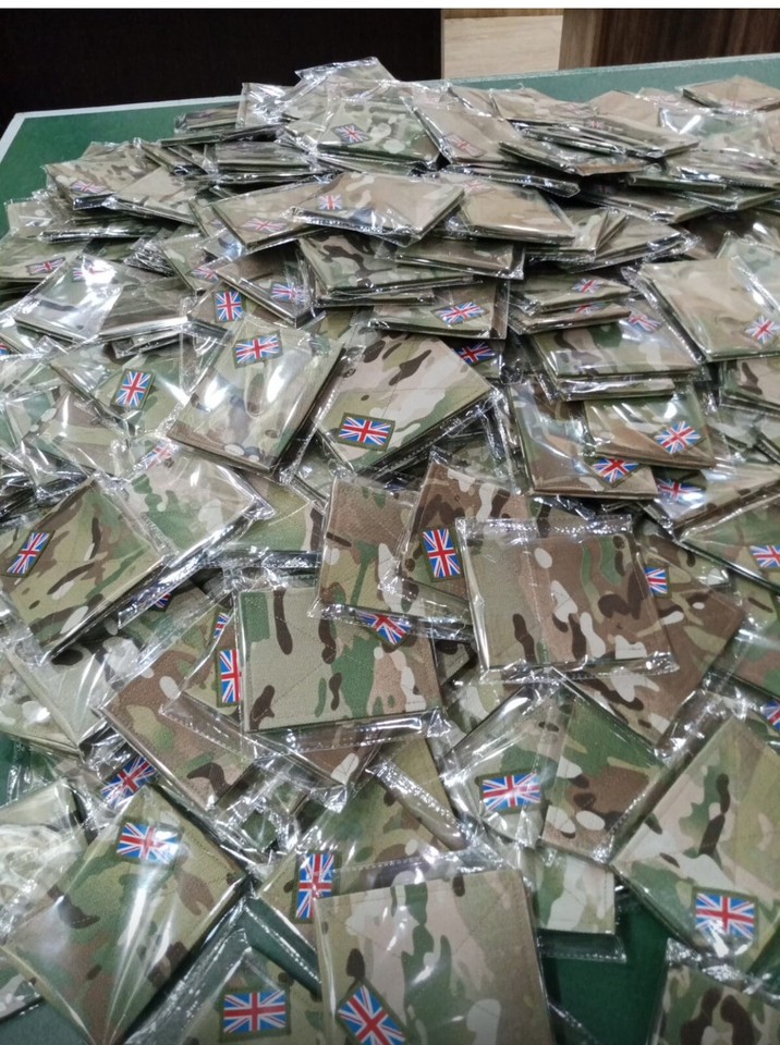 MTP BLANKING PATCHES - BRAND NEW PAIR MULTICAM VELCR | eBay UK