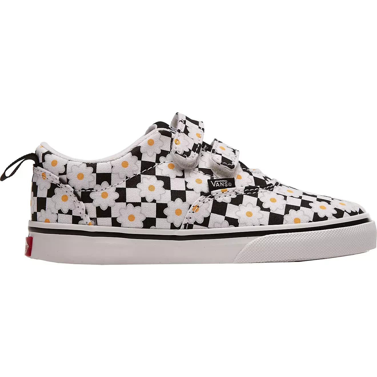 NEW VANS DOHENY Toddler Flower Daisy Checkerboard Shoes, Size 7 , Free ...
