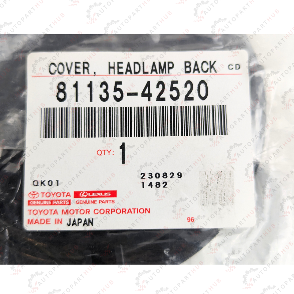 Genuine Toyota RAV4 LE XLE Headlight Bulb Cover Back Cap RH Or LH 81135 ...