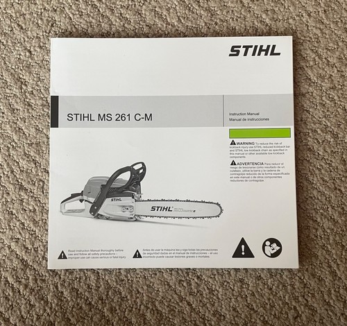 Stihl MS261C-M Instruction Manual Paper Copy | eBay