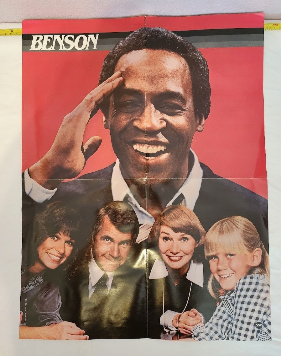 BENSON POSTER TV Show Sitcom Cast 1979 Robert Guillaume Emmy Size: 16.5 ...