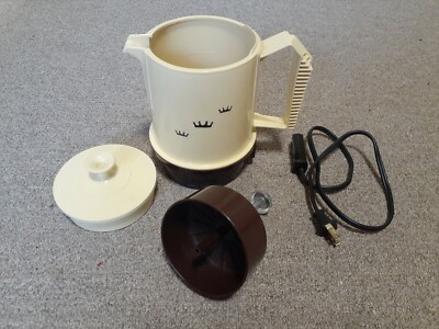 Vintage Regal Poly Perk Coffee Pot Electric Percolator 1970's | eBay