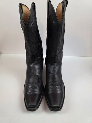 Lucchese BOOT MAKER men's black hand boots | eBay