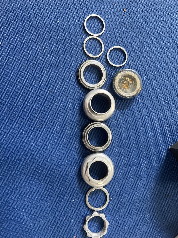 Vintage Shimano 600 EX HP-6207 1" Star Threaded Headset Bike English ...