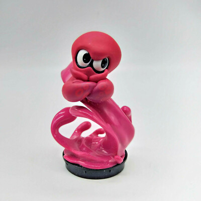 Splatoon Rose Red Inkling Squid Splatoon Game Figure Toy New no ...