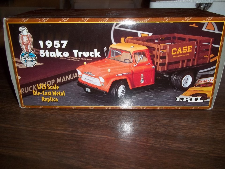 ERTL 1/25 1957 CHEVROLET STAKE TRUCK CASE DIE-CAST STOCK# 426 ...