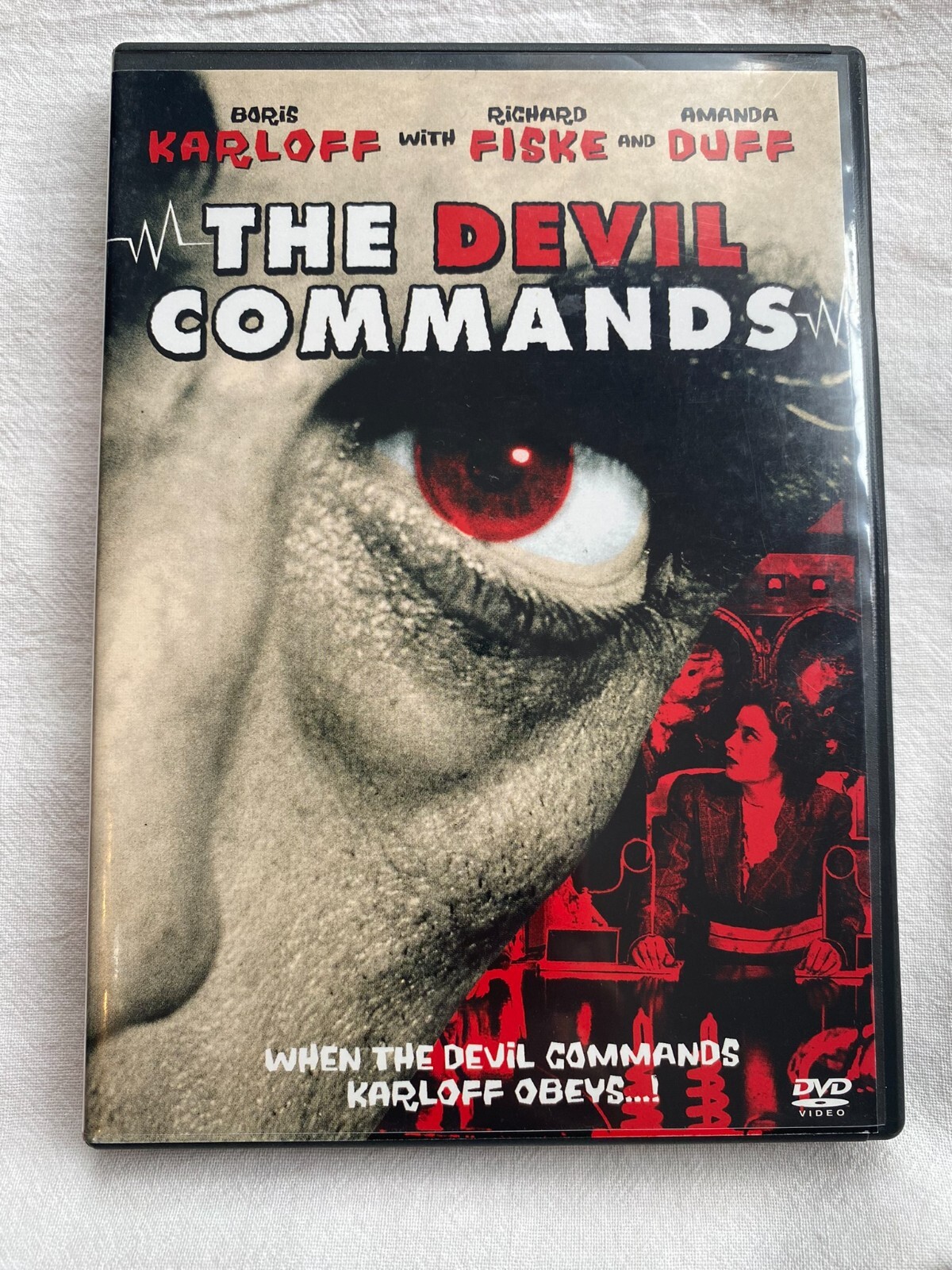 The Devil Commands DVD 2003 black white 1941 sci-fi horror Boris Karloff 43396008526 | eBay