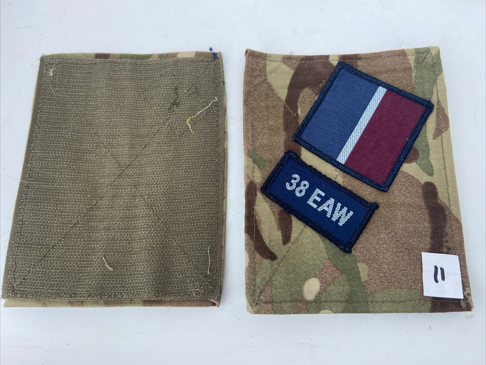X2 MTP Blank Blanking Patches UBACS/PCS RAF Regiment Engineer Artillery ...
