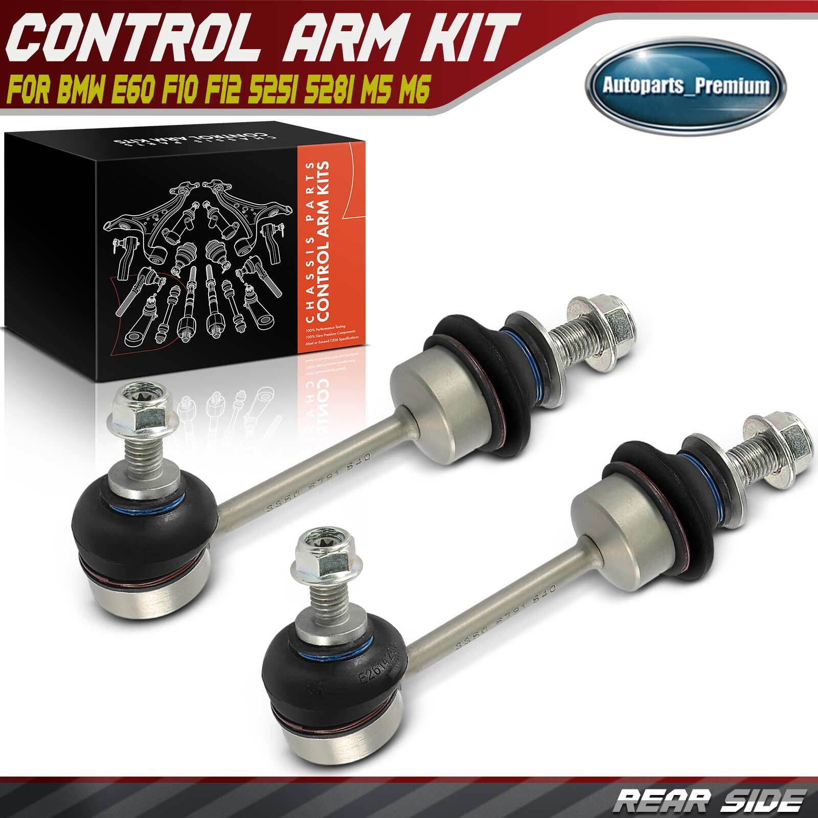 2x Rear Stabilizer Bar Link for BMW E60 F10 F12 525i 04-07 528i 530i ...