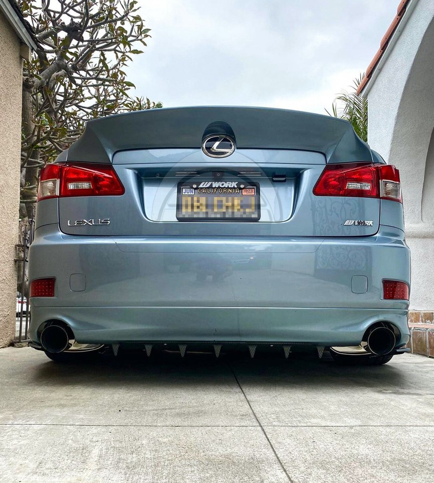 Ducktail Spoiler for Lexus IS250 IS350 2005-2013 2 gen IS Duckbill Rear ...