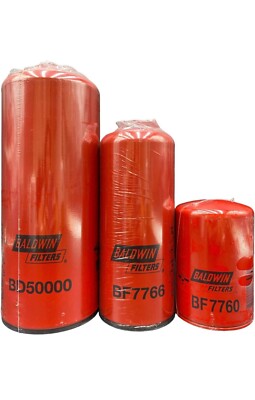 Cummins ISX Oil Change Kit Baldwin BD50000 BF7766 BF7760 Filter | eBay