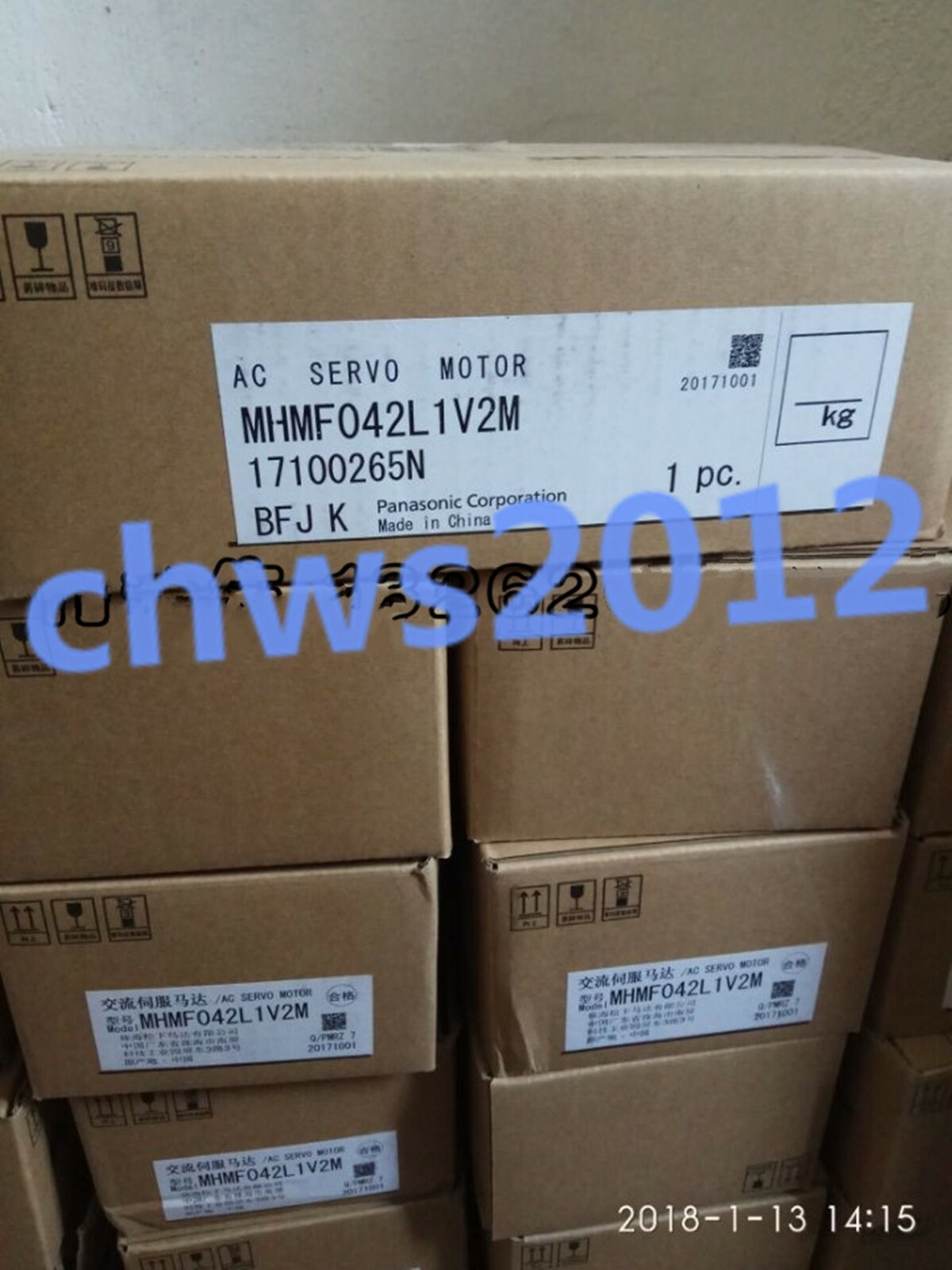 1 PCS NEW Panasonic A6 series servo motor 400W MHMF042L1V2M | eBay