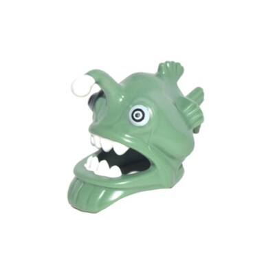 LEGO - Minifig, Mask Angler Fish Head with Wide Open Mouth, Fins and ...