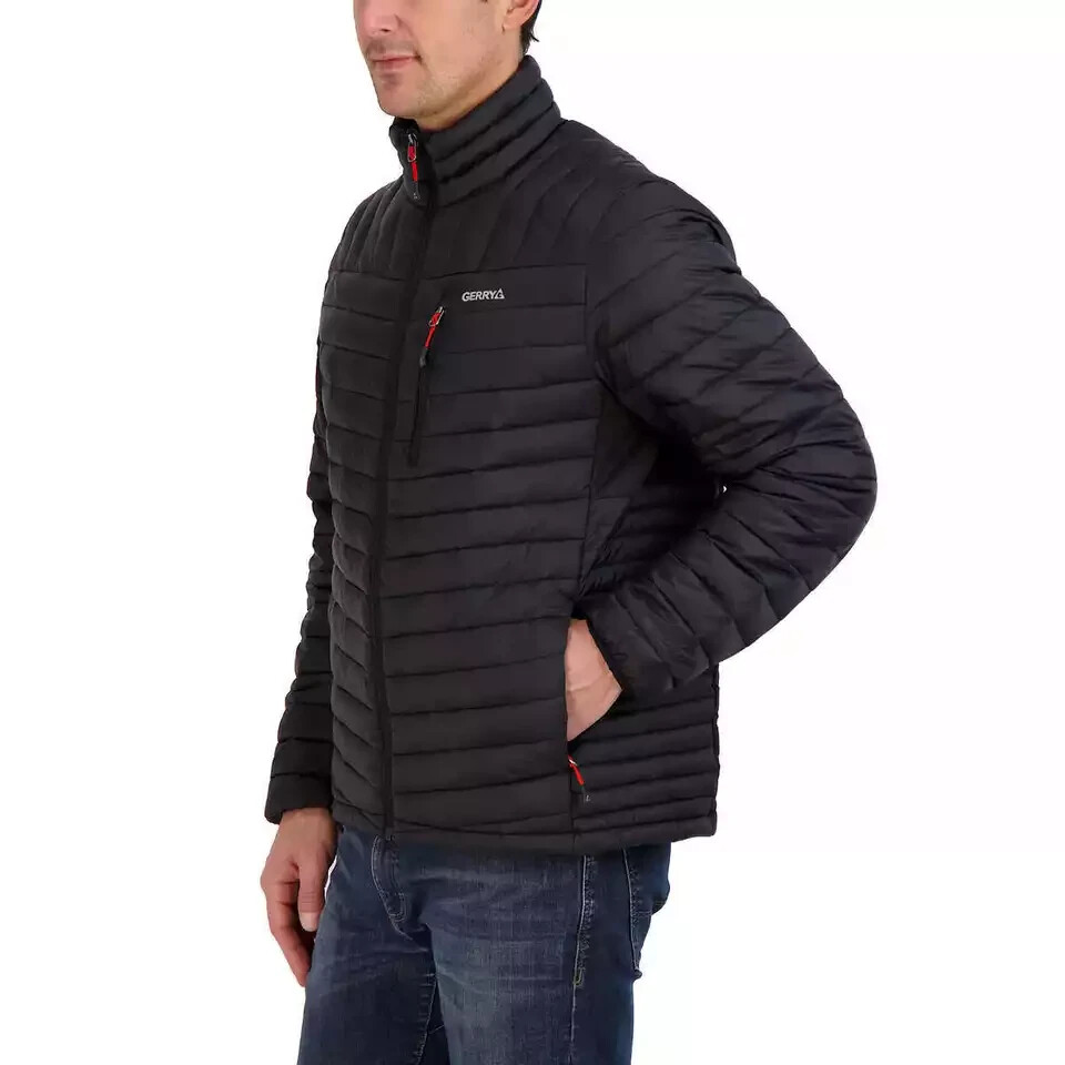 Gerry Men's Puffer Jacket, Black, M | eBay