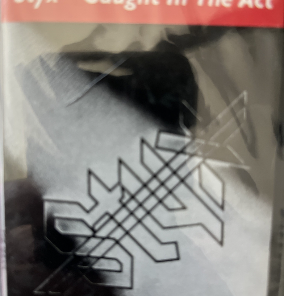 STYX CAUGHT IN THE ACT ORIGINAL 1984 CASSETTE CS6514 CHROME SEALED MINT ...