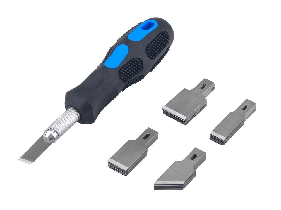 42PCS Professional Auto Glass Pinchweld Scraper Tools, Windshield ...