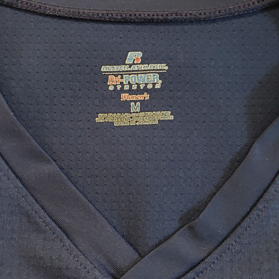 RUSSELL ATHLETICS NFL PATRIOTS #20 WOMENS SLEEVELESS JERSEY SZ. M BLUE ...